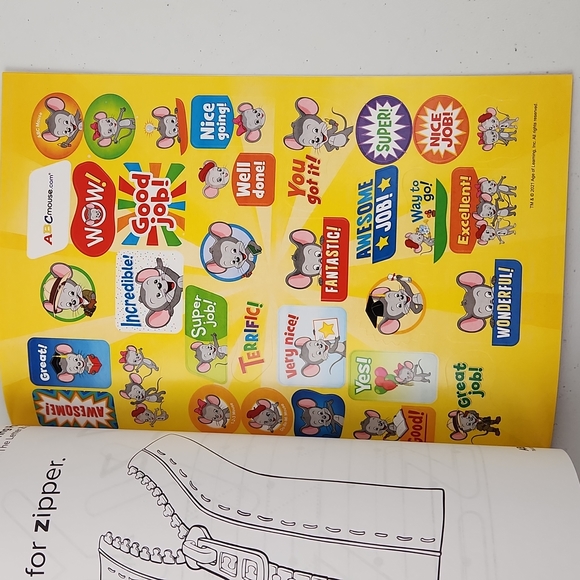 ABC Mouse | Art | Abc Mouse Phonics Workbook With 24 Count Of Crayola ...